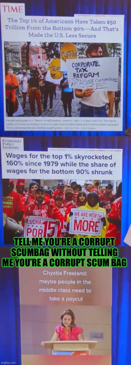 We have a winner, anyone at wef can share this prize - Imgflip