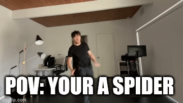 I hate spiders - Imgflip