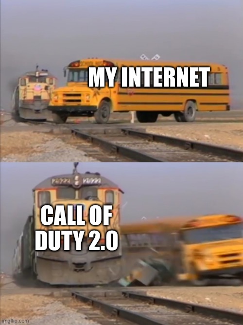 train crashes bus - Imgflip