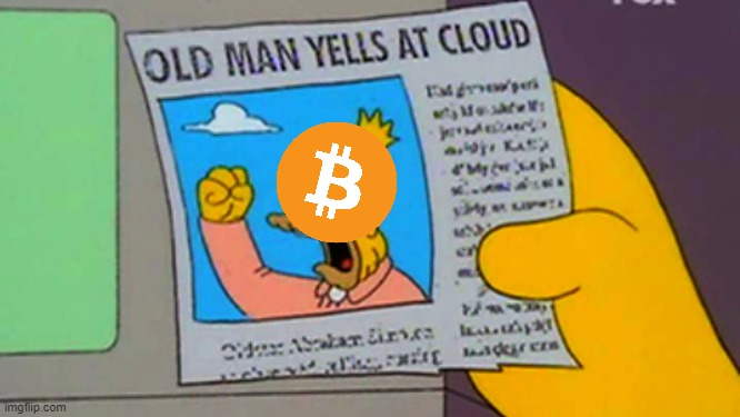 Old man yells at cloud - Imgflip