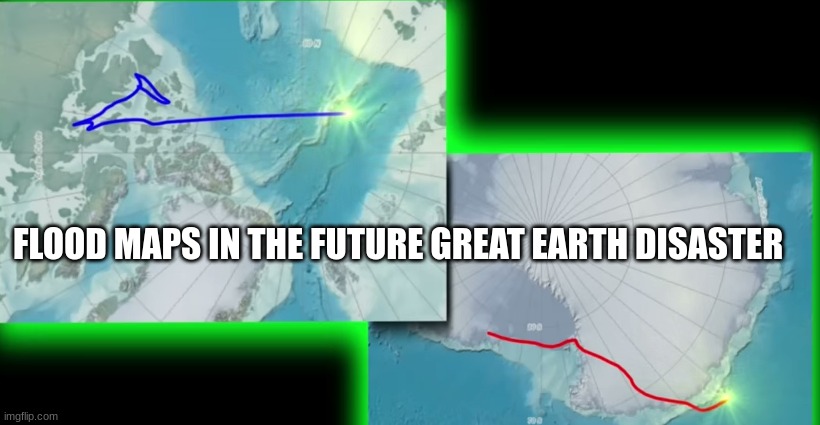 Flood Maps In The Future Great Earth Disaster (Video) | Environment ...