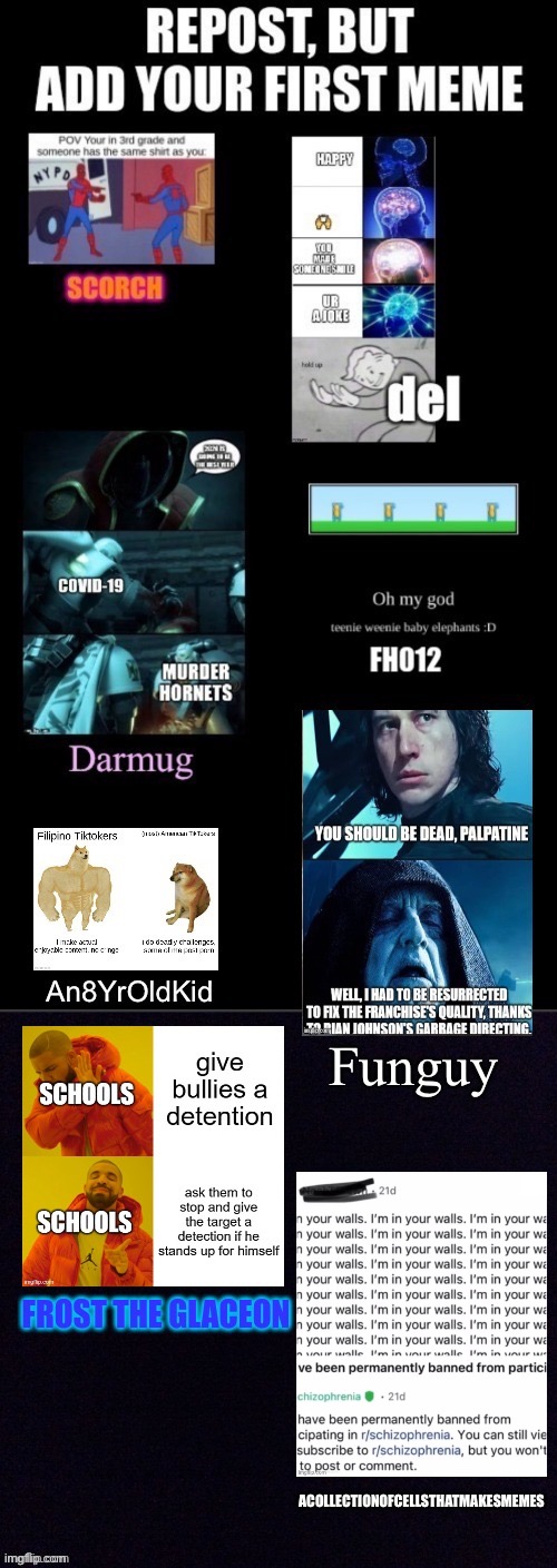 Shitposted right from the start - Imgflip