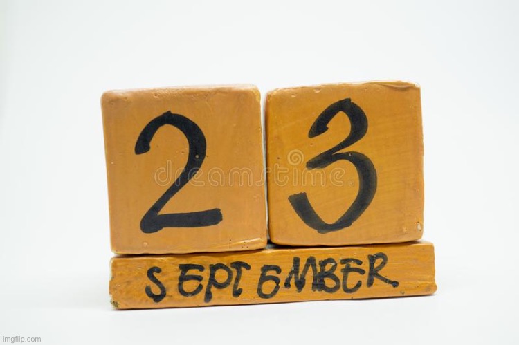 September 23 - Imgflip