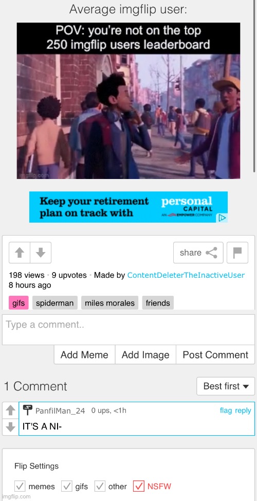 I think this man got too silly - Imgflip