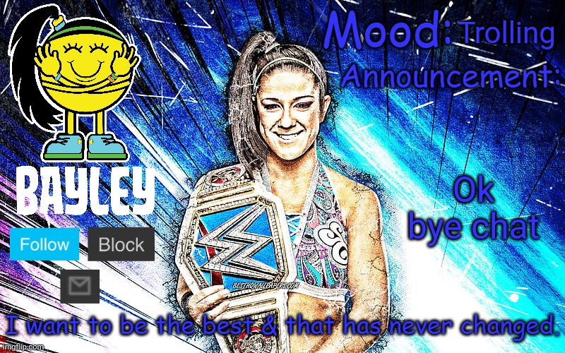 Bayley (Face) announcement temp v2 - Imgflip