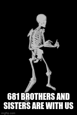 Skeleton dancing - Imgflip