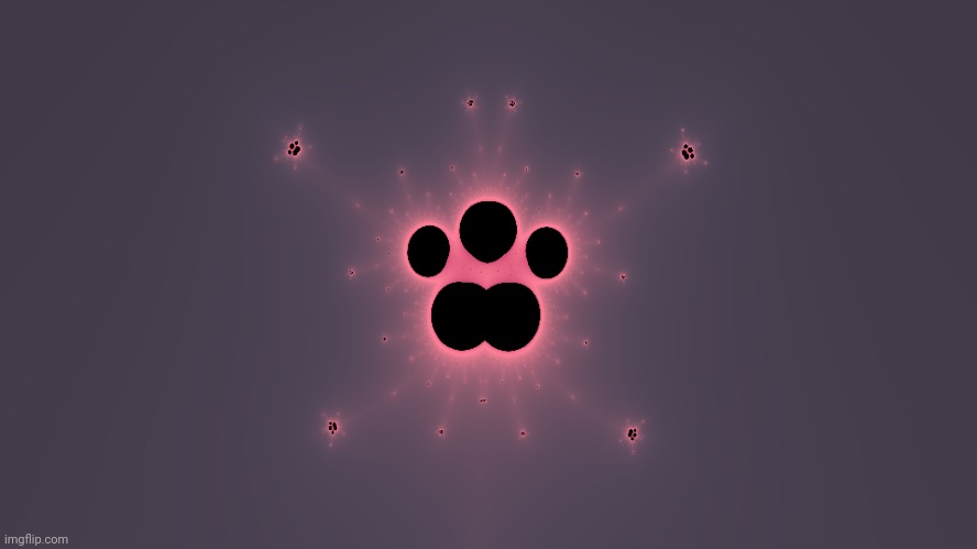 "paw print" - a Perpendicular Burning Ship render - Imgflip