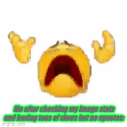 image stats are corrupted - Imgflip