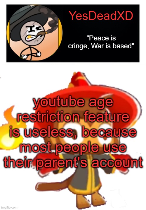 YesDeadXD template - Imgflip