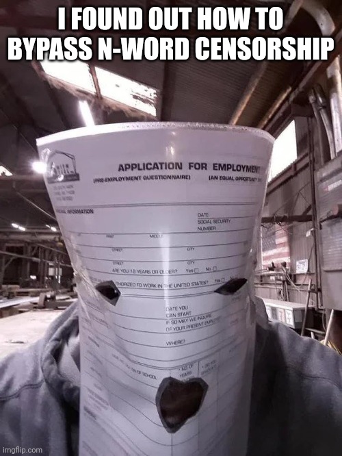 job application jumpscare - Imgflip