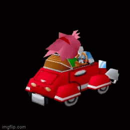 Sonic R Amy Car - Imgflip