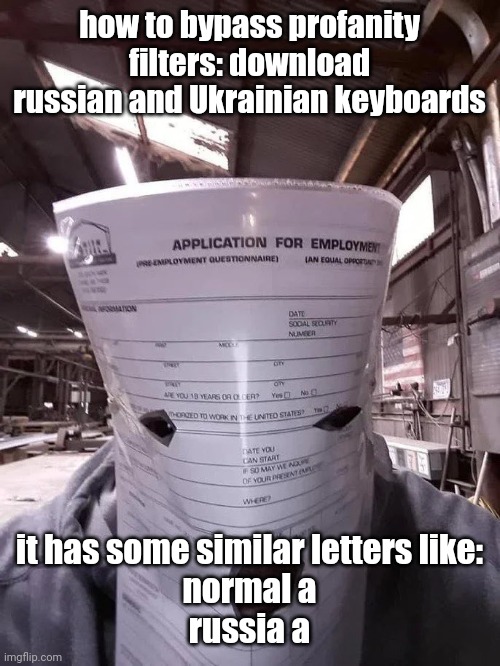 job application jumpscare - Imgflip