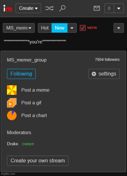 We do a little amount of tom foolery - Imgflip