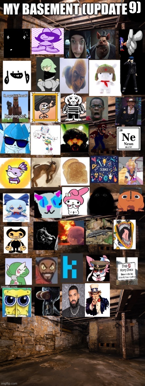 Image tagged in basement - Imgflip