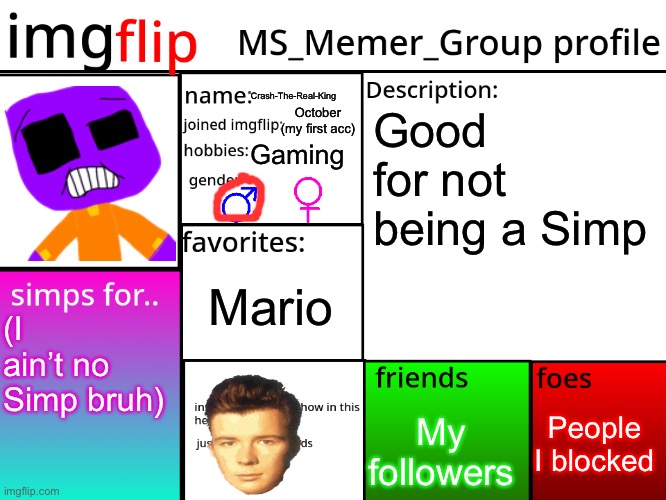 MSMG Profile - Imgflip