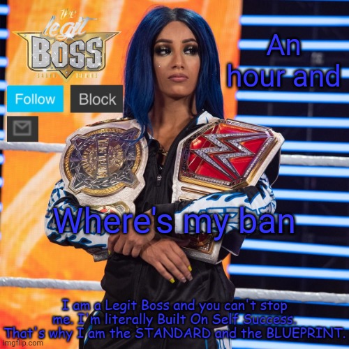 Sasha Banks template V2 - Imgflip