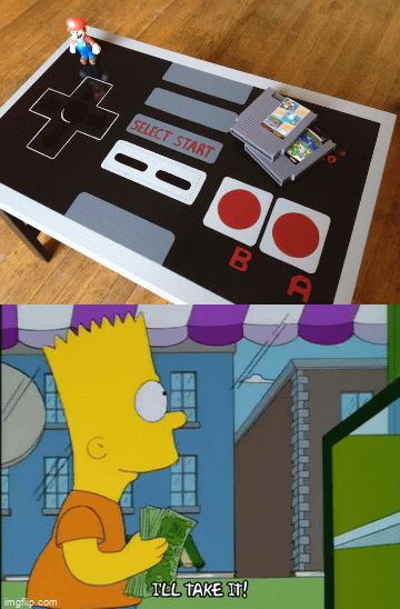 Nintendo NES table - Imgflip