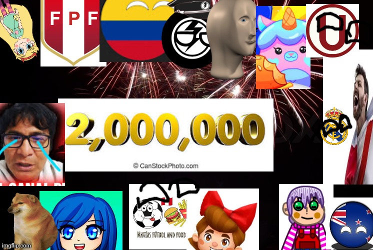 To justacheemsdoge (2M points) - Imgflip