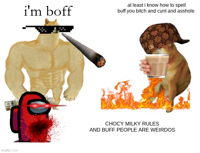 Buff Doge vs. Cheems Meme - Imgflip