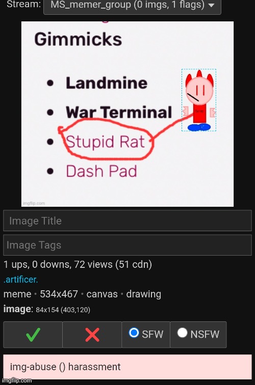 he's not BACK, is he? - Imgflip