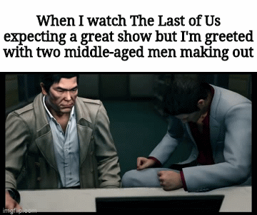 Kazuma Kiryu Slams a Desk and leaves - Imgflip