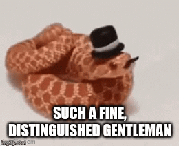 top hat snake - Imgflip