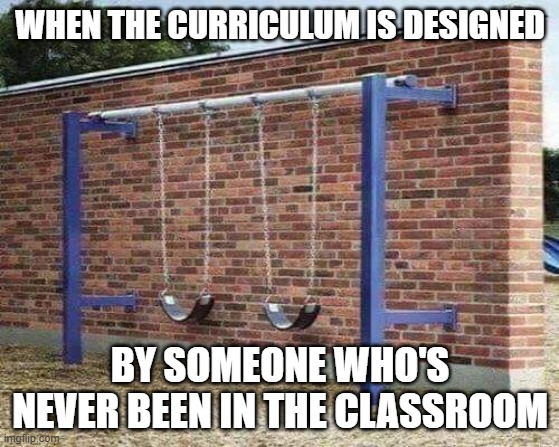 Swing brick wall fail - Imgflip