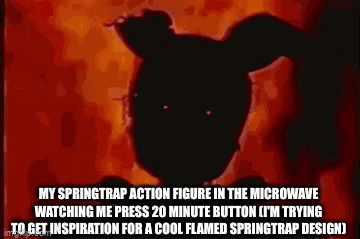 search "Springtrap fire" in gif templates - Imgflip