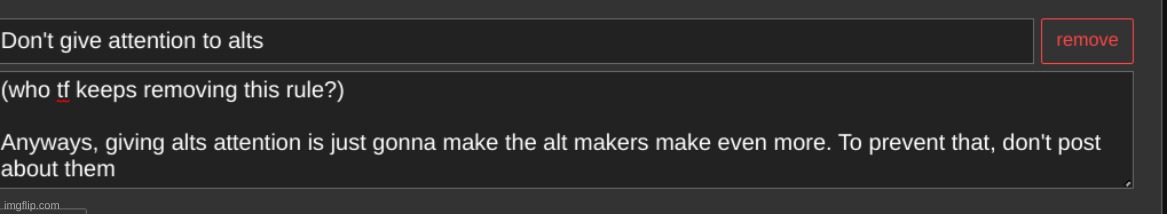 rule n' shit - Imgflip