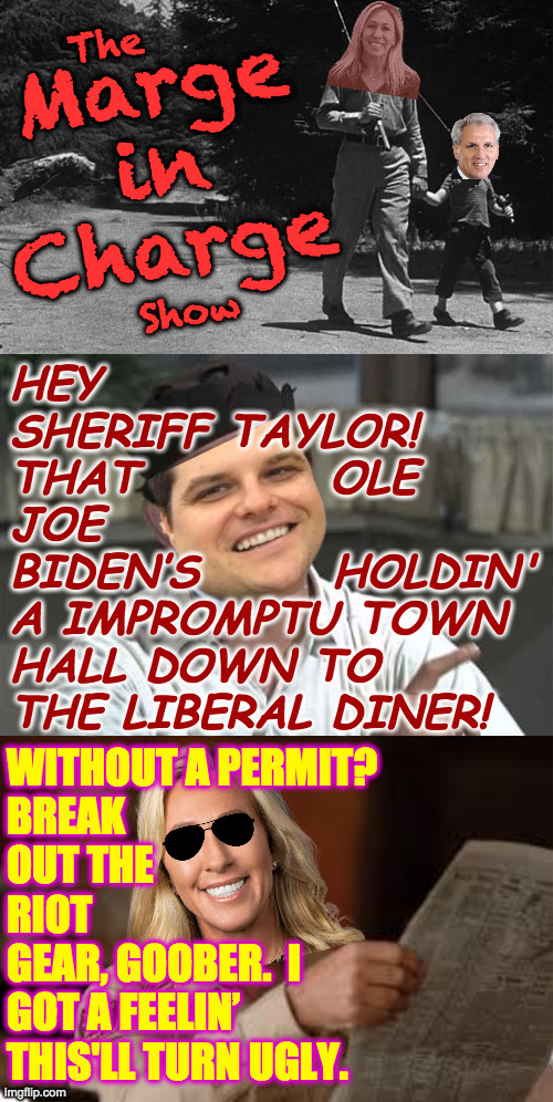 What if I told you we sent Marge to Washington just to get rid of her ...