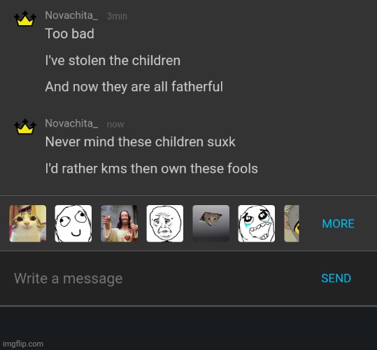 Ur fatherless again - Imgflip