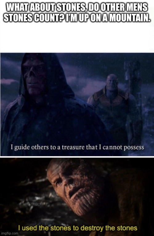 Destroying his ring on a mountain - Imgflip