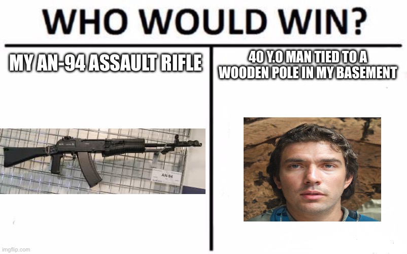 Who Would Win? Meme - Imgflip