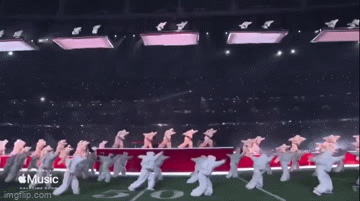 Rihanna Super Bowl 2023 halftime show gif - Imgflip