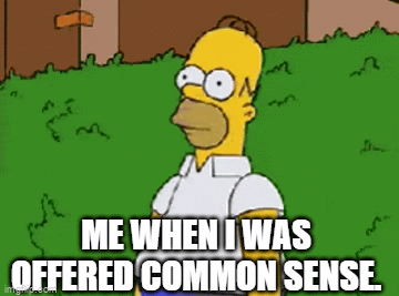 common sense - Imgflip