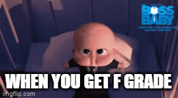 Boss baby's grade - Imgflip