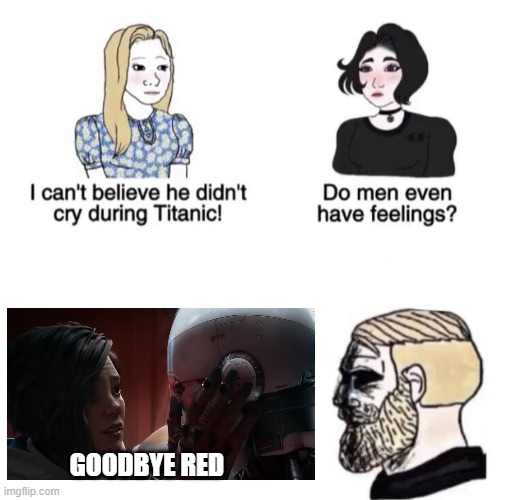 Chad crying - Imgflip