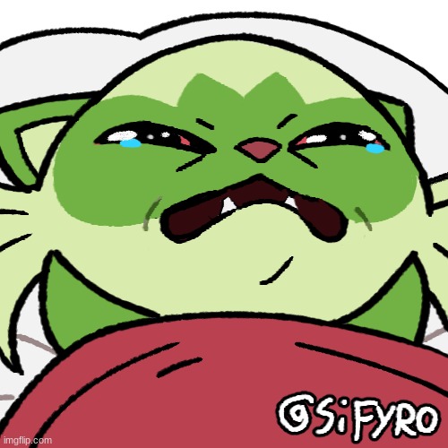 sprigatito cry - Imgflip