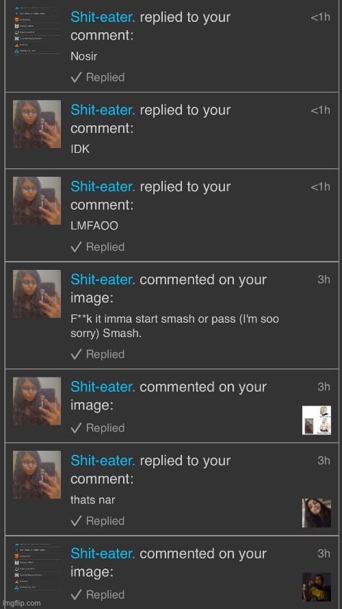 Him simping on me (no clickbait) - Imgflip