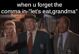 commas save lives - Imgflip