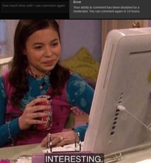 Image tagged in icarly interesting - Imgflip