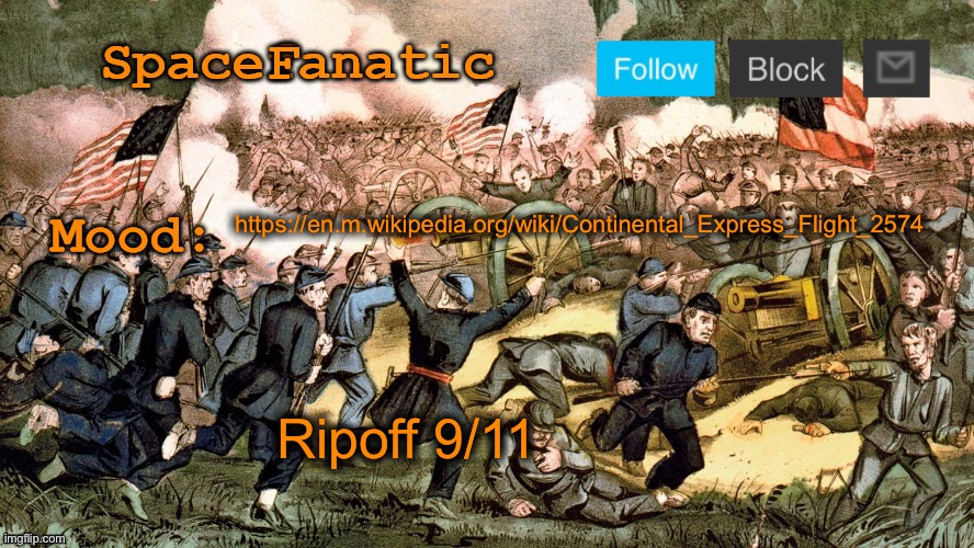 SpaceFanatic’s Civil War Announcement Template - Imgflip