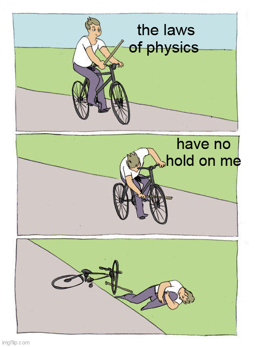 Bike Fall Meme - Imgflip