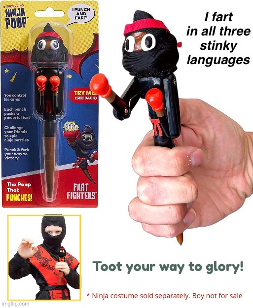 The Ninja Fart Pen - Imgflip