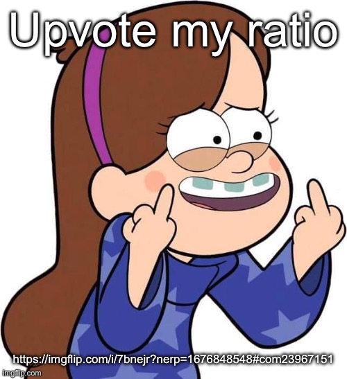 Mabel Pines flicking you off - Imgflip