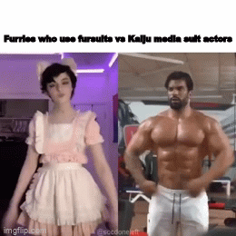 femboy vs chad - Imgflip