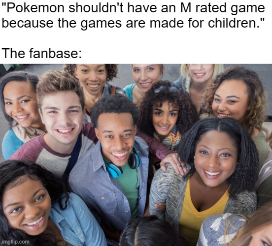 Those children you speak of are all playing Call of Duty. - Imgflip
