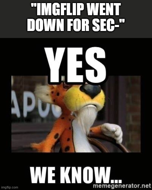 stfu we know - Imgflip