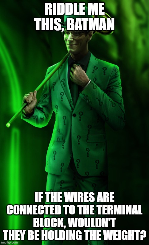 "Riddle Me THIS, Batman" - Imgflip