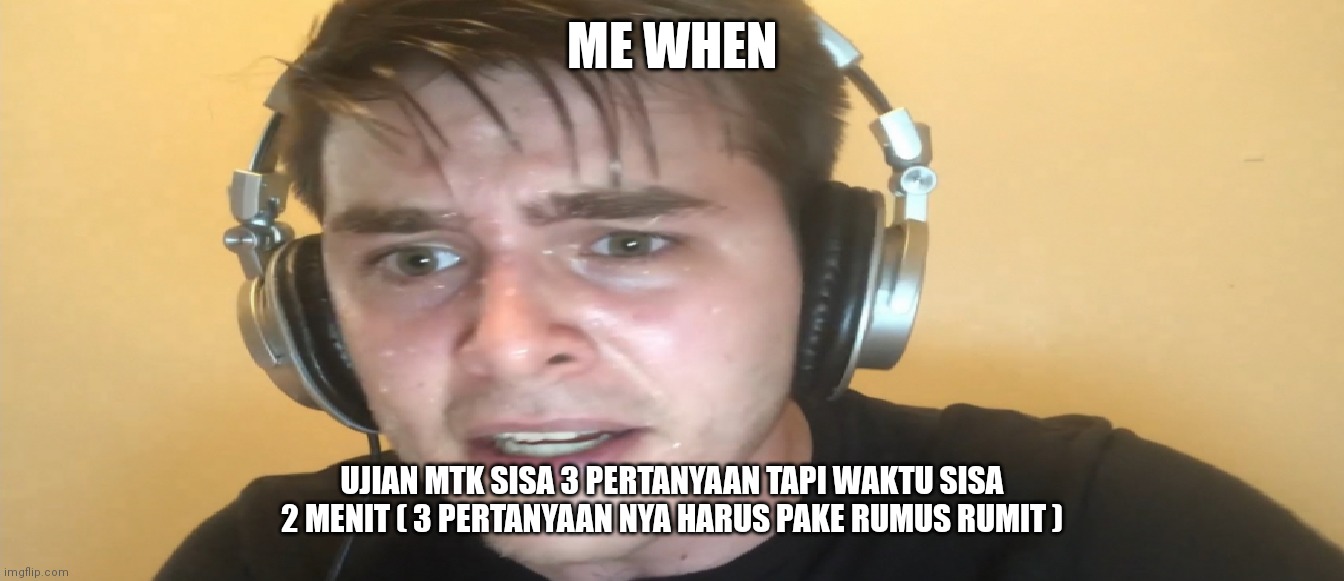 Sweaty gamer - Imgflip